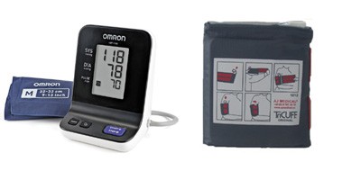 Blodtrycksmätare Omron HBP-1100 med TriCUFF® och nätadapter